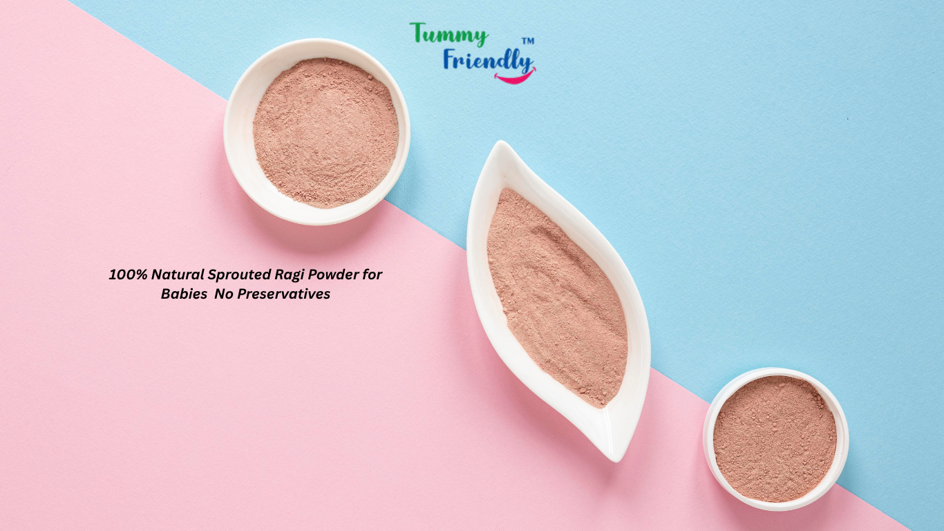 100% Natural Sprouted Ragi Powder for Babies – No Preservatives ...