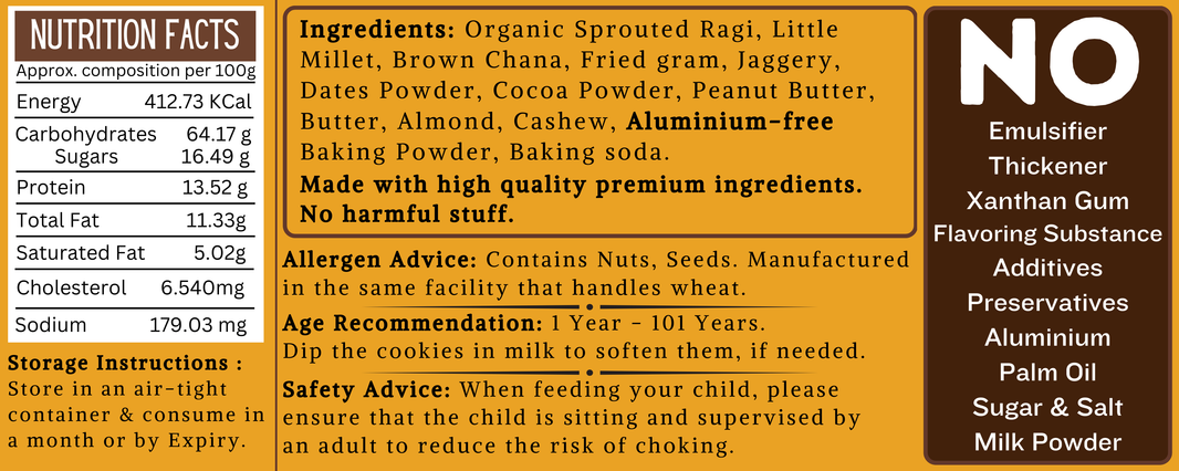 Millet Cookies – TummyFriendly Foods
