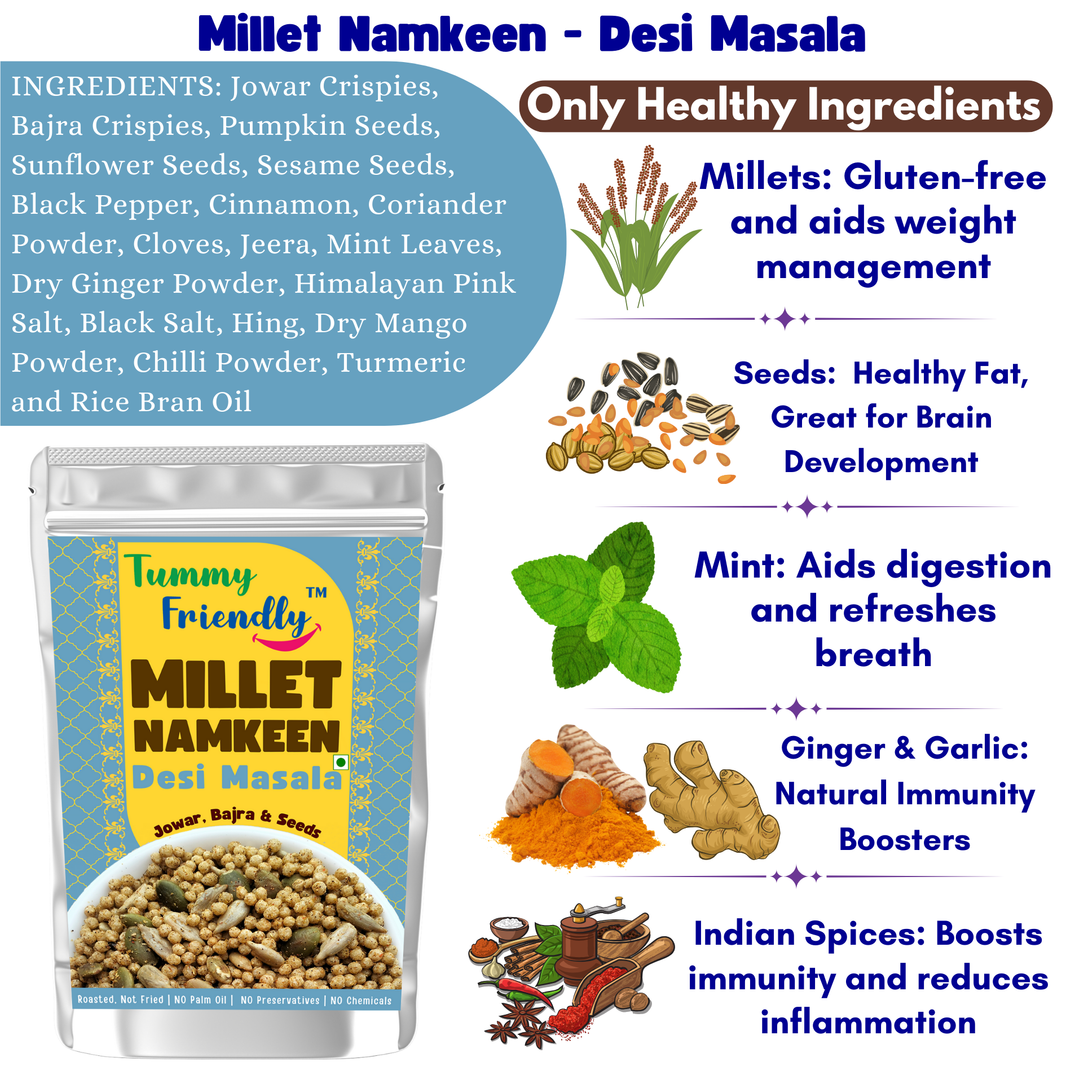 MIllet Namkeen – TummyFriendly Foods